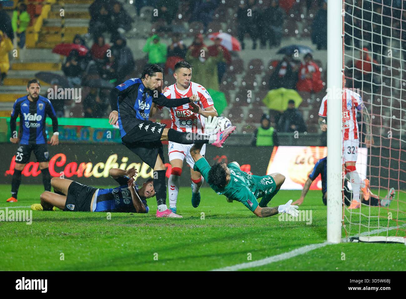 Tommaso Nobile of AC Renate seen in action during the Italian Serie C ...