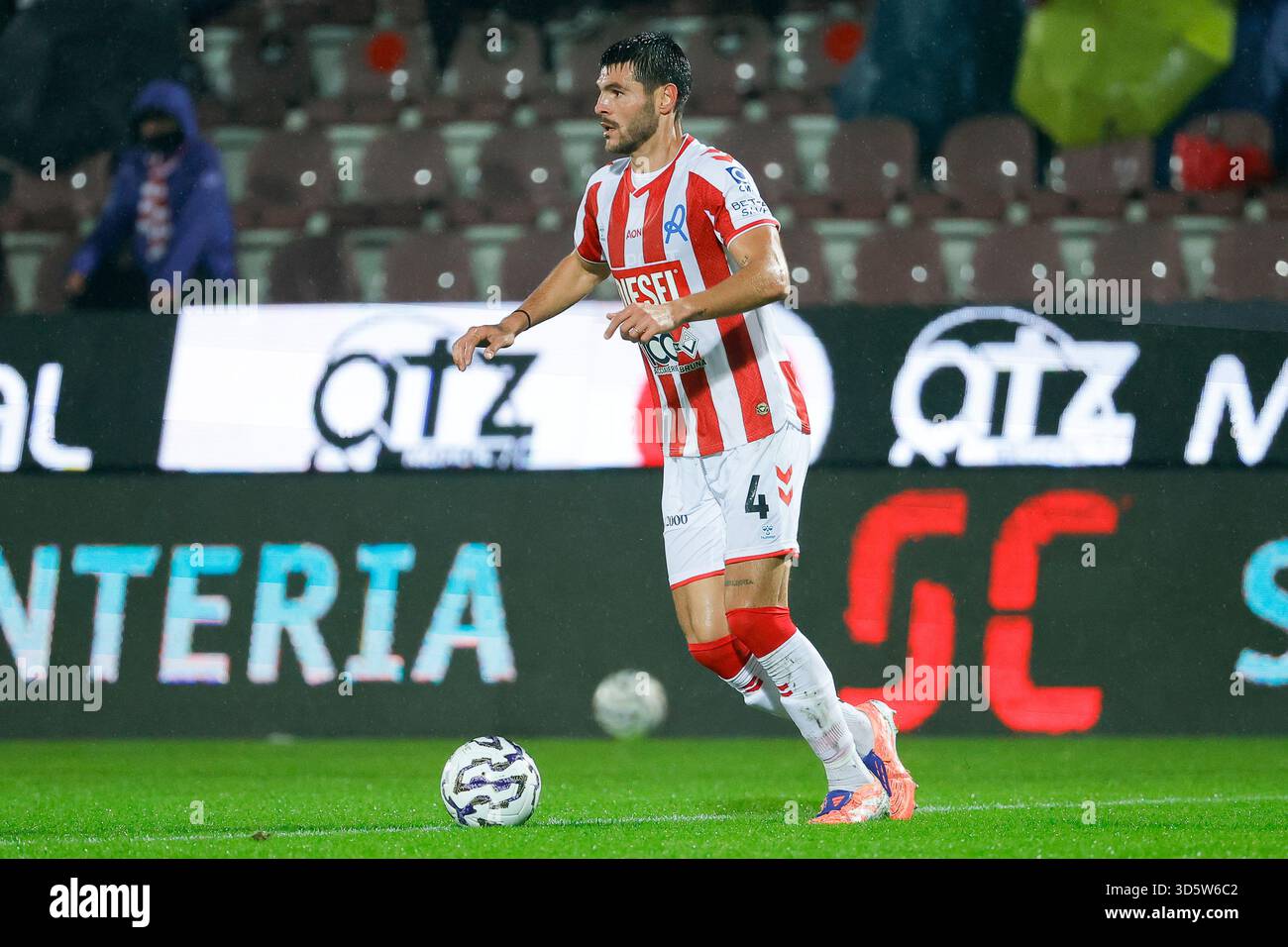 Marco Carraro of L.R. Vicenza seen in action during the Italian Serie C ...