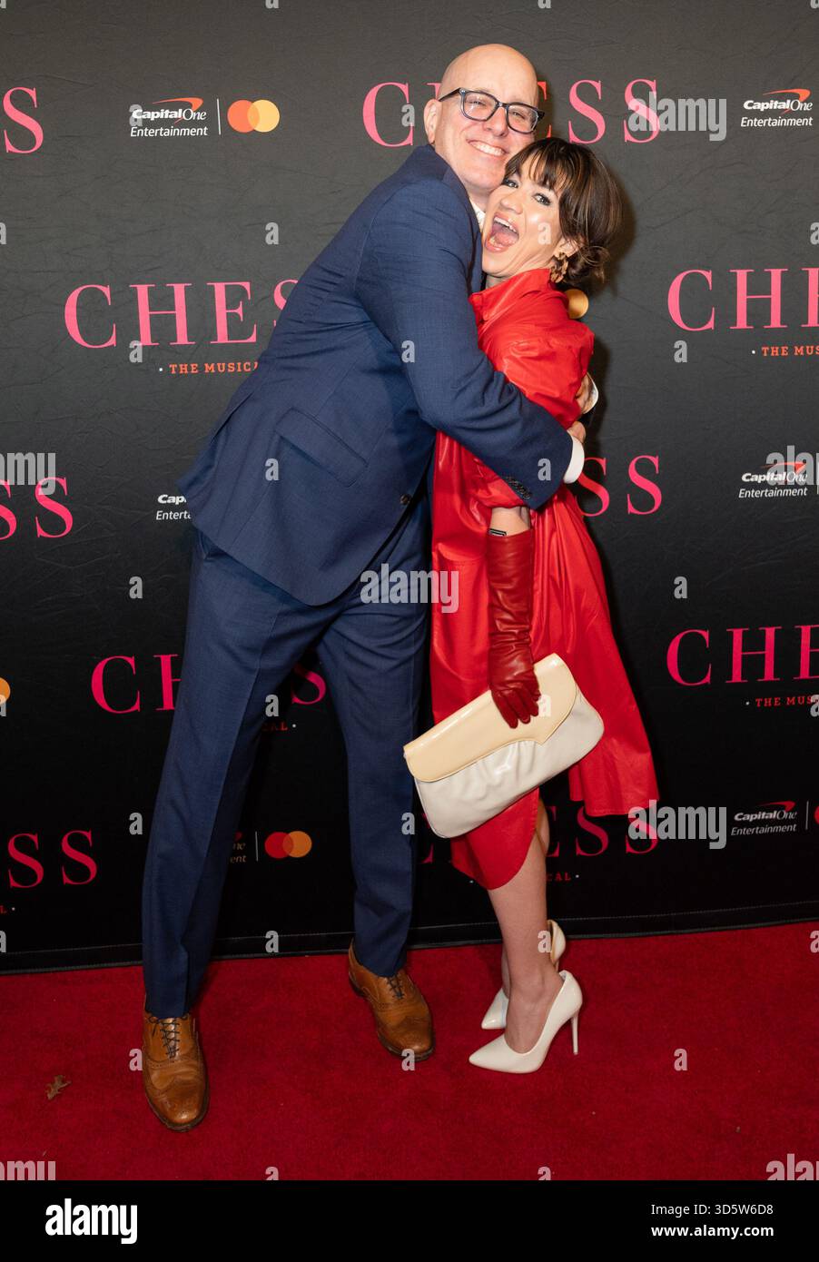 Jeff Dodson and Sarah Stiles attend 'Chess' opening night on Broadway ...