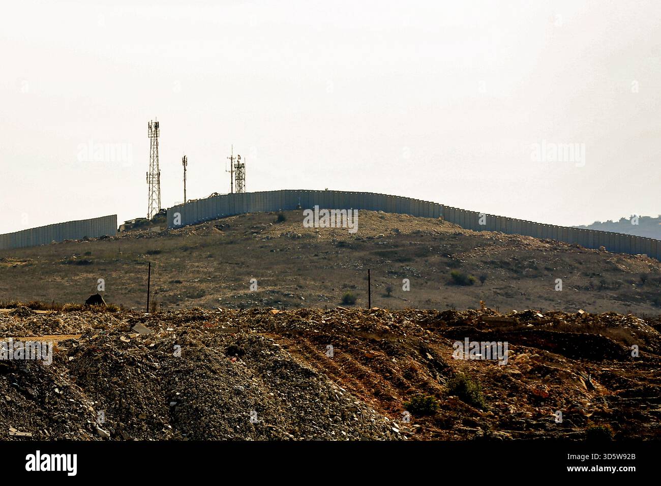 November 17, 2025, Yaroun, Yaroun, Lebanon: A picture taken from the ...