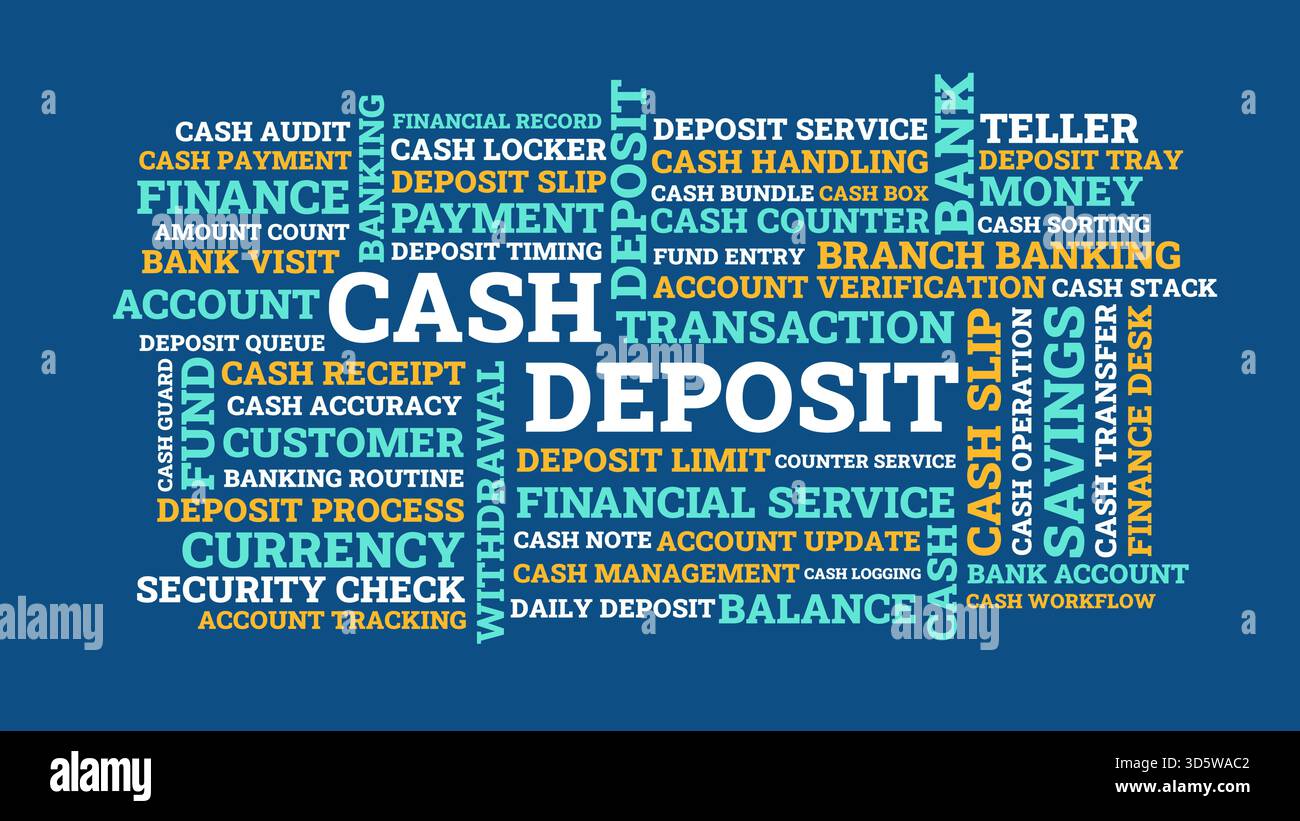 Deposit cash counter Stock Vector Images - Alamy