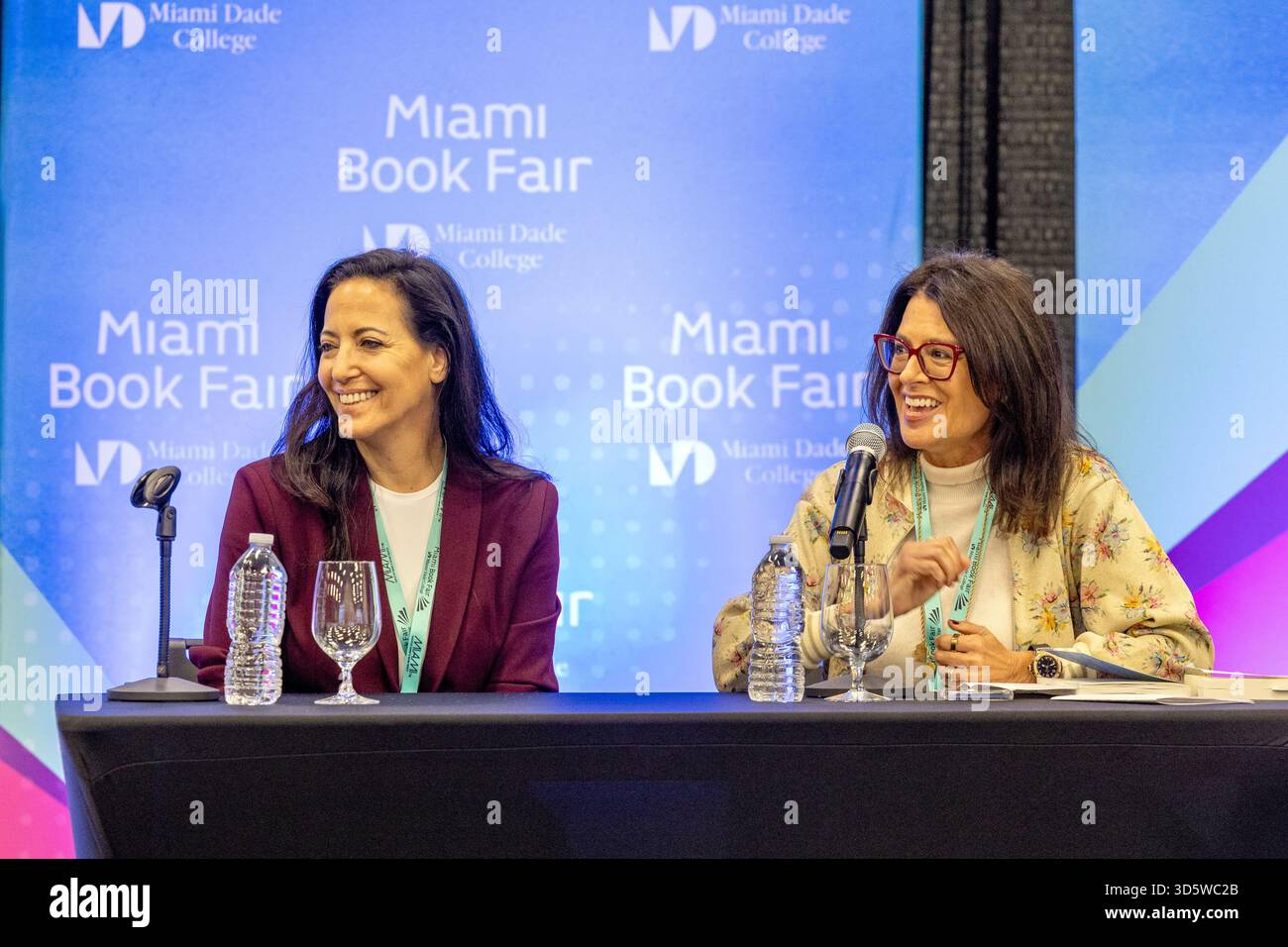 MIAMI, FL NOV 16: Lihi Lapid and Rochelle B. Weinstein are seen during ...
