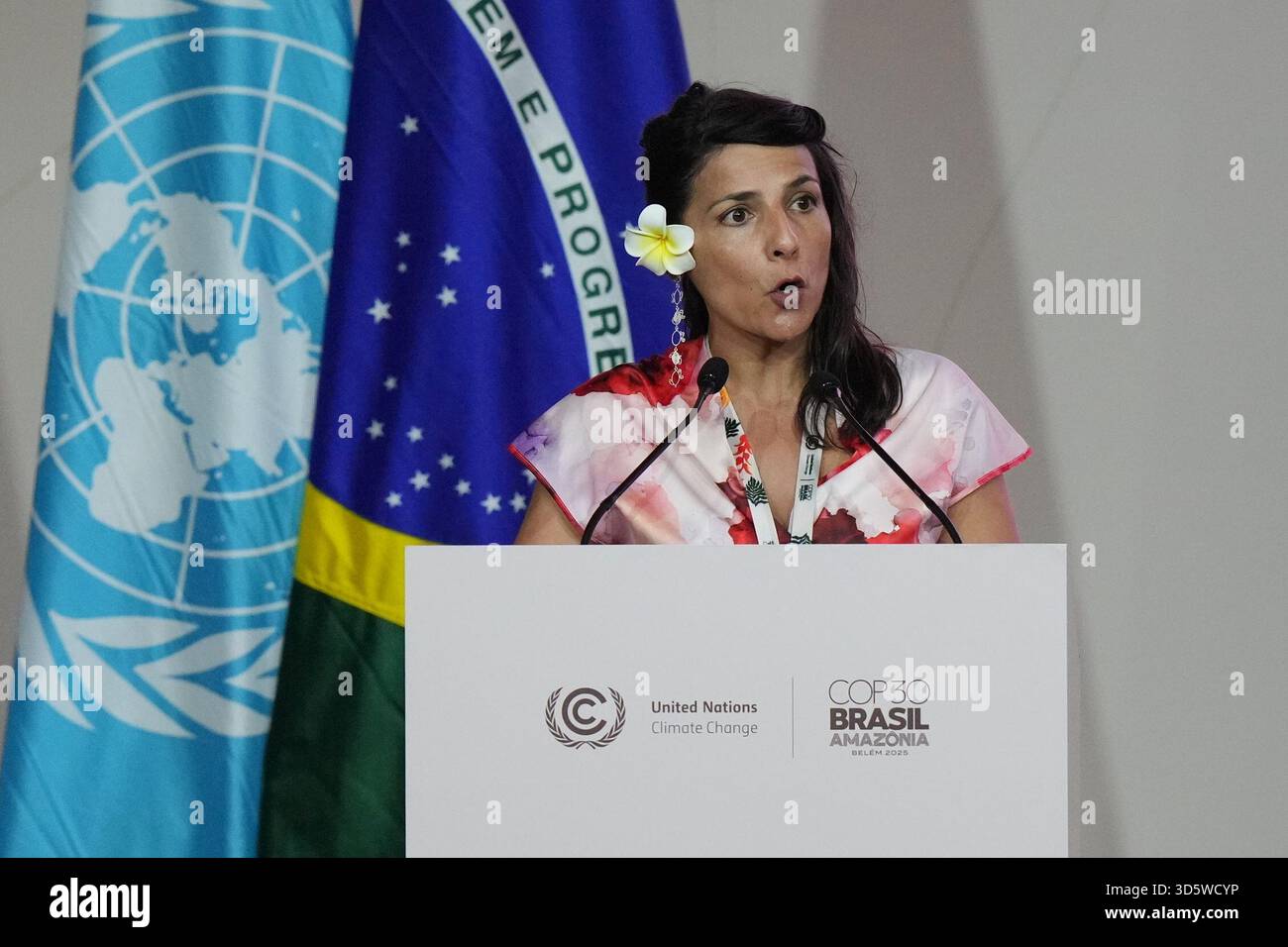 Irene Velez Torres, minister of environment and sustainable development ...