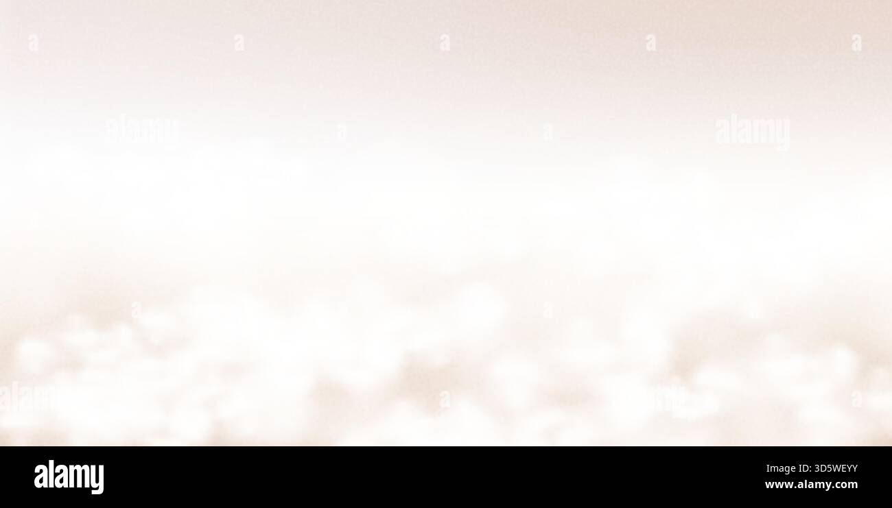 Creamy beige cloud background with soft mist and light pastel tones. A ...