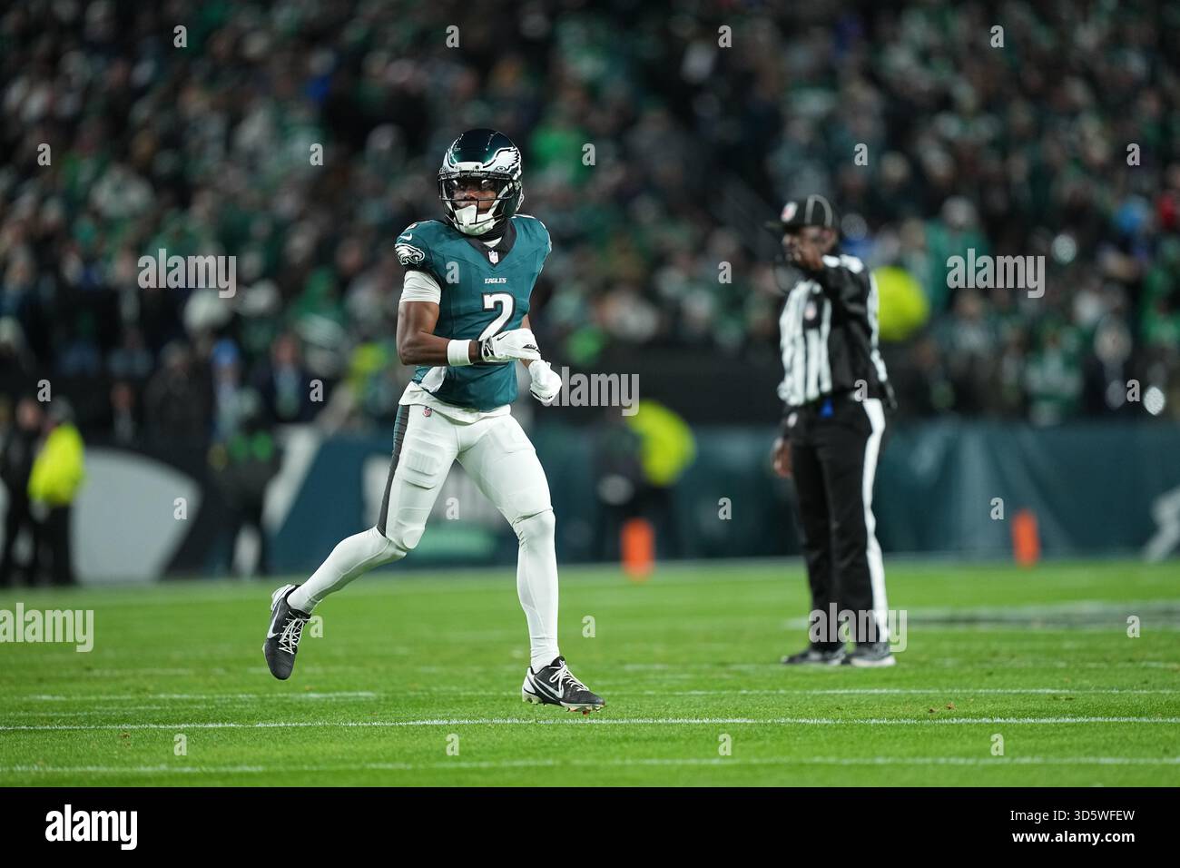 Philadelphia Eagles' Jahan Dotson in action during an NFL football game ...