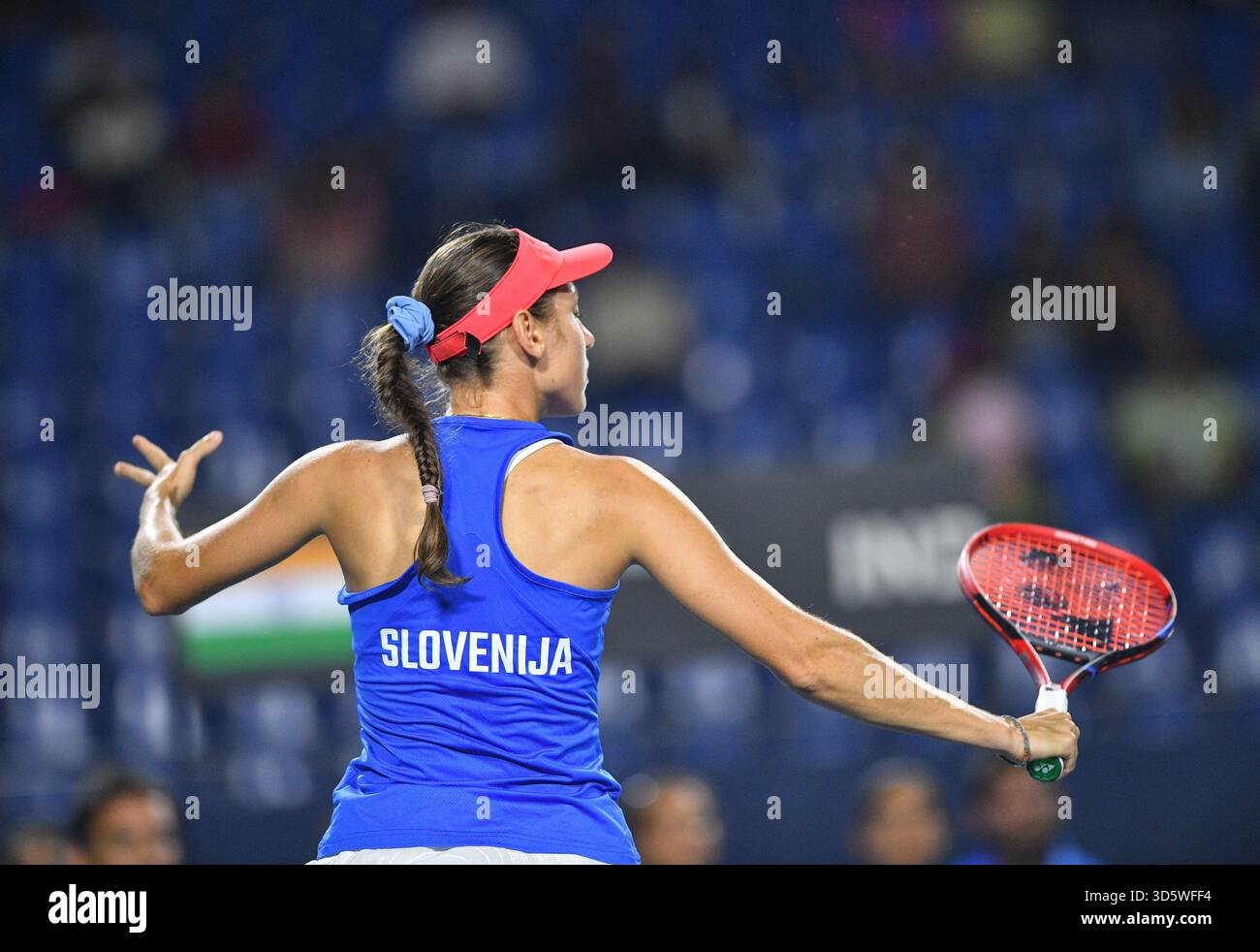 Bengaluru, India. 15th Nov, 2025. Kaja Juvan (SVN) on action during the ...