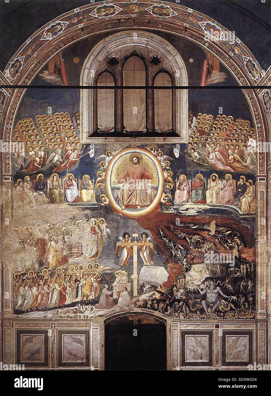 GIOTTO di Bondone (b. 1267, Vespignano, d. 1337, Firenze) Last Judgment ...