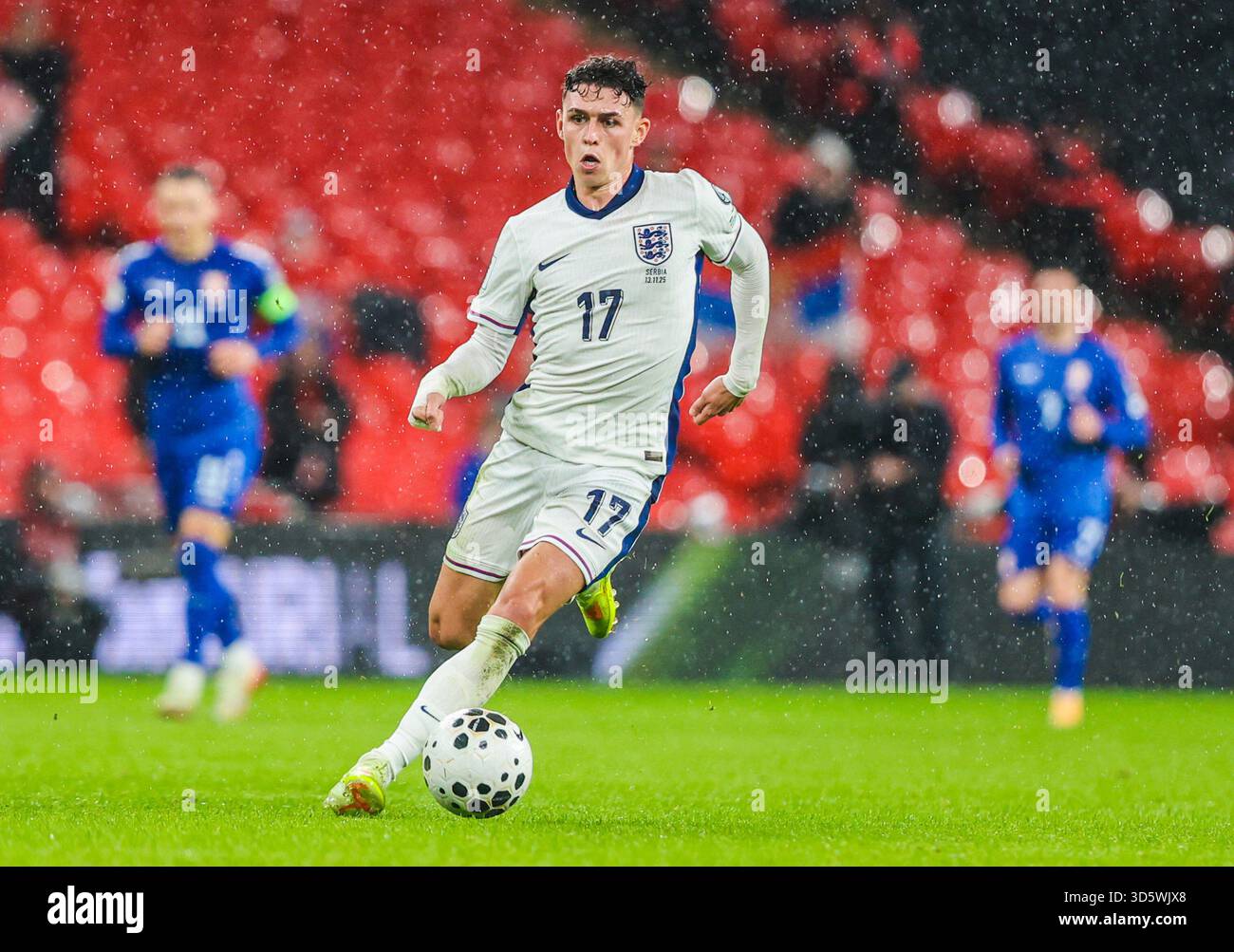 London, UK. 13th Nov, 2025. England's Phil Foden during the 2026 FIFA ...