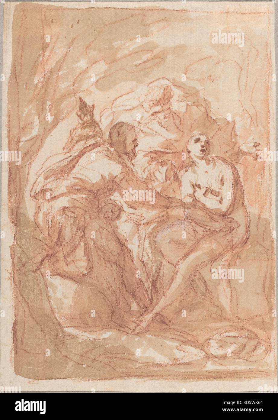 Painting by Johann Michael Rottmayr circa 1700 depicting Susanna and ...