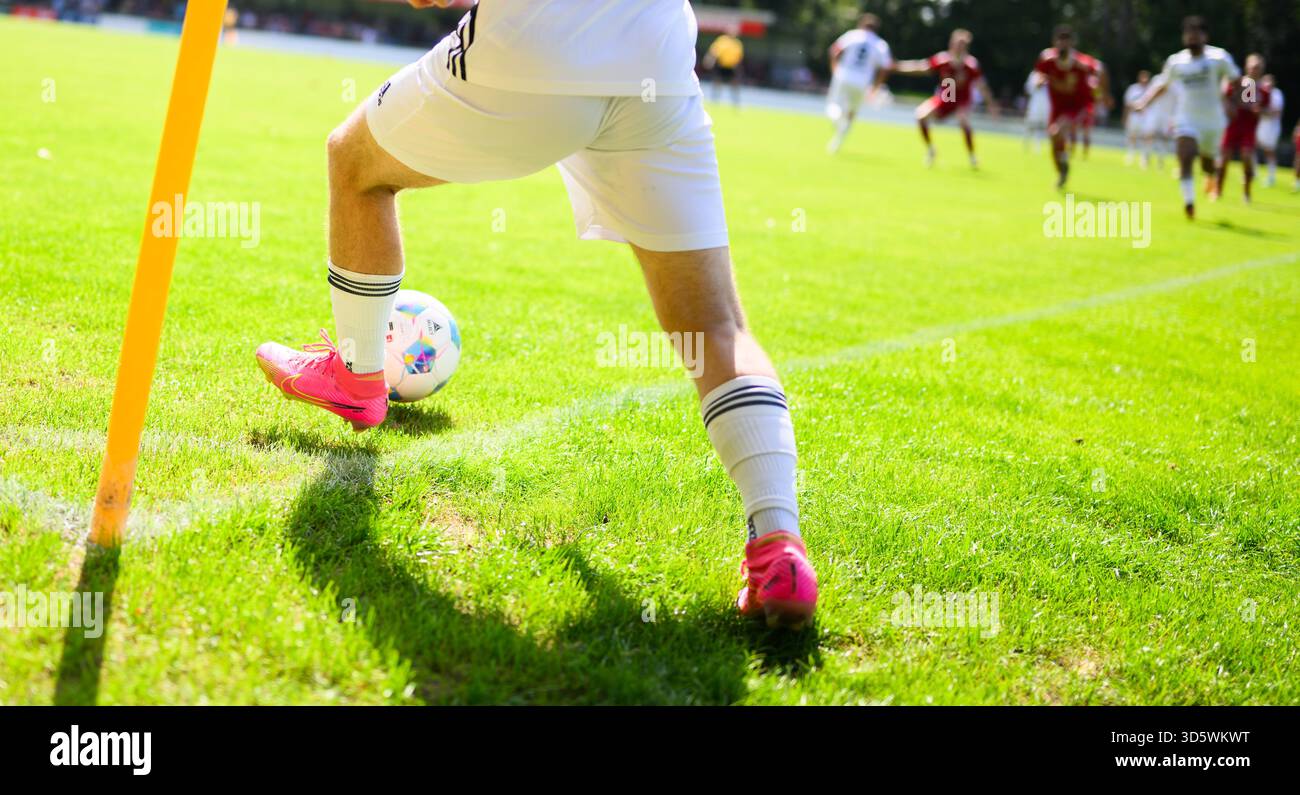 PRODUCTION - 10 August 2025, Lower Saxony, Hanover: District league ...