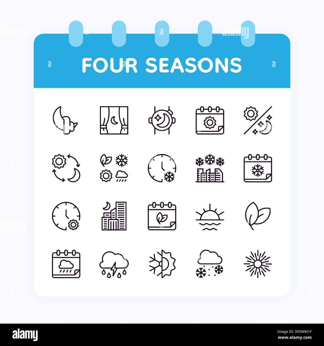 Dawn moon Cut Out Stock Images & Pictures - Alamy