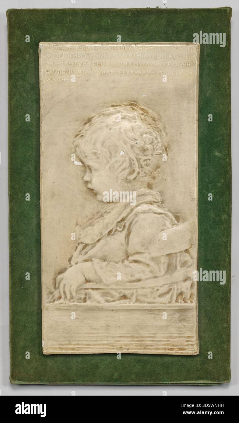 This work depicts Homer Schiff Saint-Gaudens by Augustus Saint-Gaudens ...