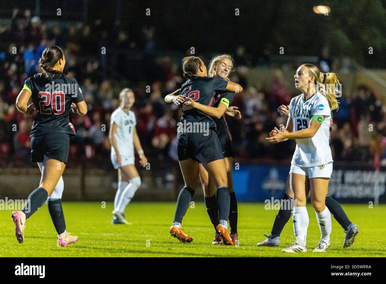 STANFORD, CA - NOVEMBER 14: Shae Harvey #5 of the Stanford Cardinal ...