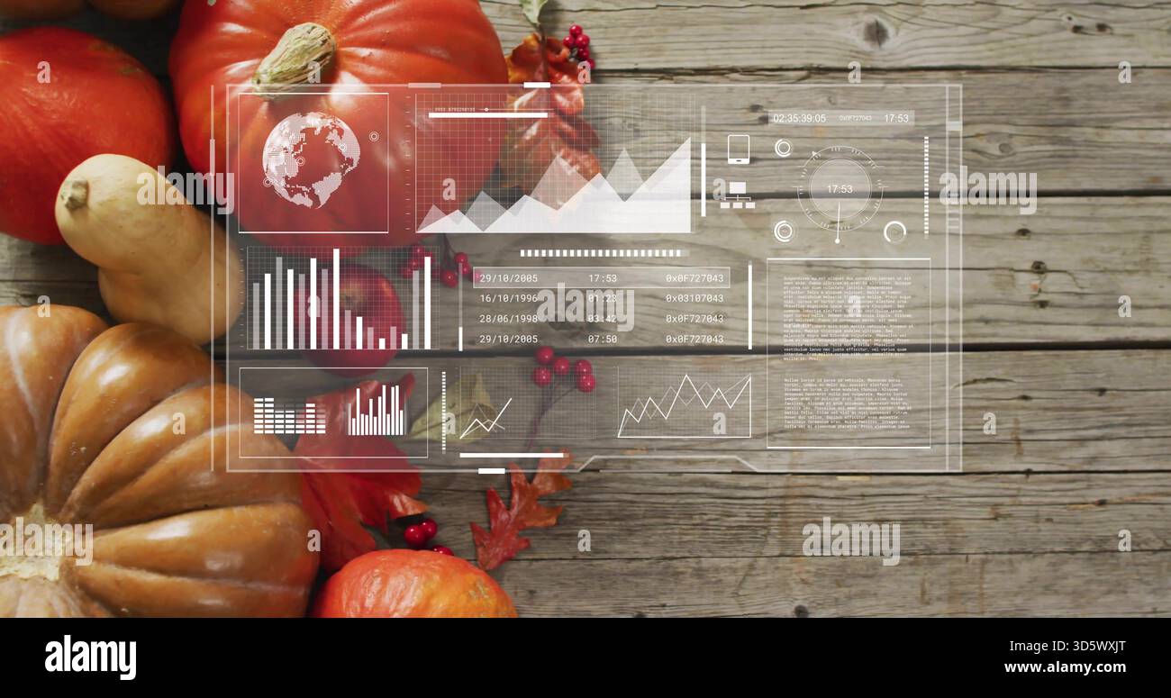 Displaying pumpkin and gourd cluster sitting on wooden plank with ...