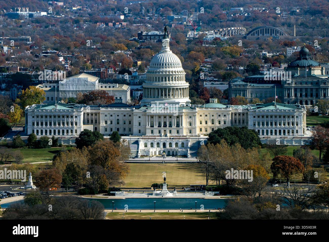 The U.S. Capitol building is seen from the Washington Monument in ...