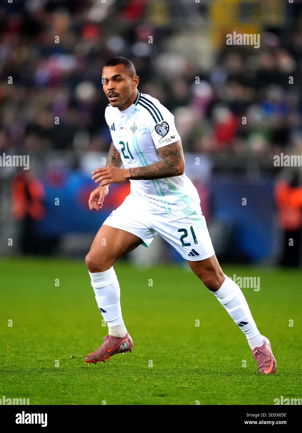Northern Ireland's Josh Magennis during the 2026 FIFA World Cup ...
