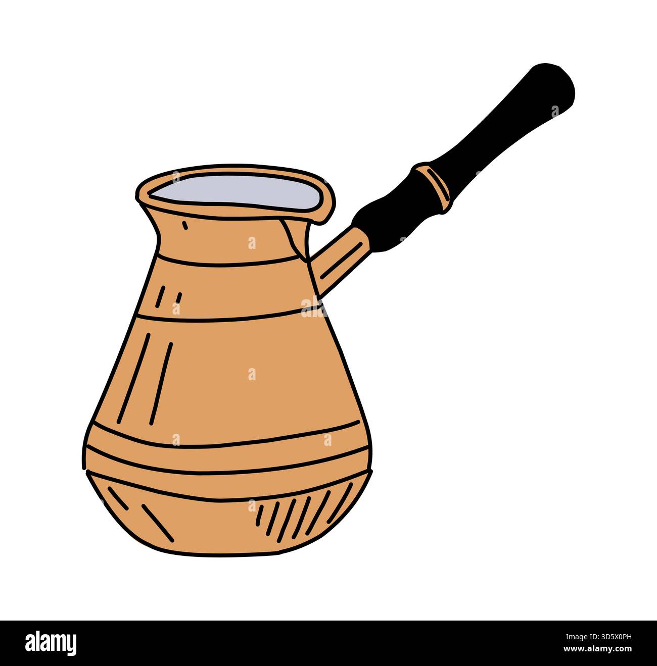 Hand brewing coffee Stock Vector Images - Alamy