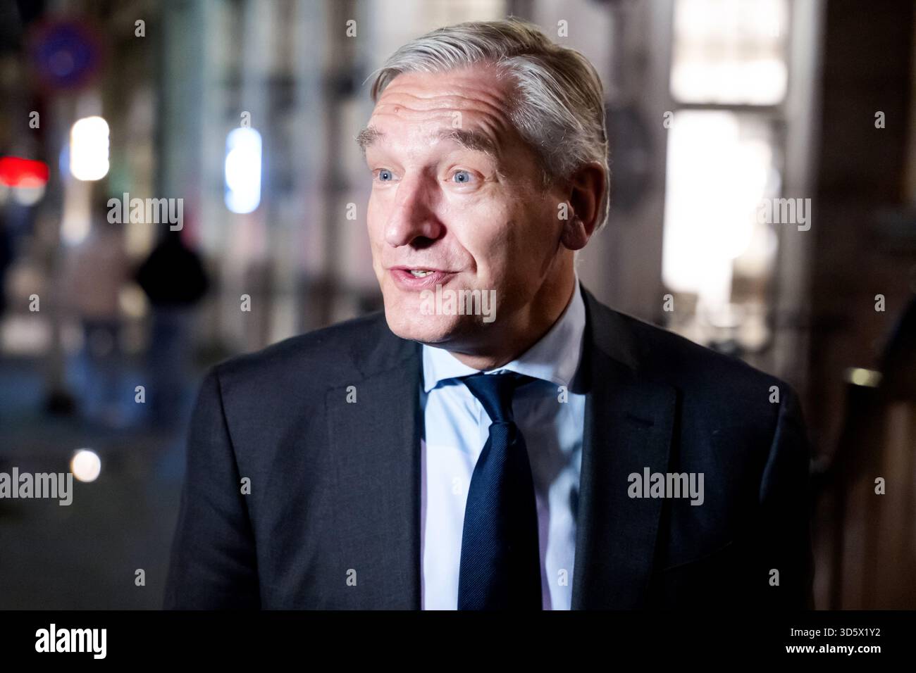 THE HAGUE - Informateur Sybrand Buma (CDA) arrives to continue the ...