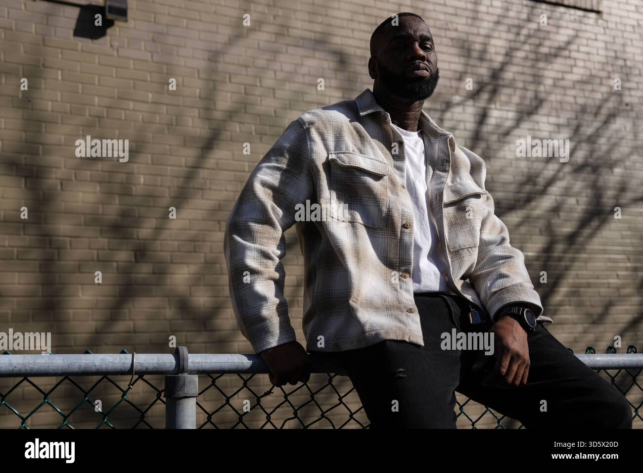 Warren Abbey poses for a photo in Ajax, Ont., on Tuesday, November 4 ...