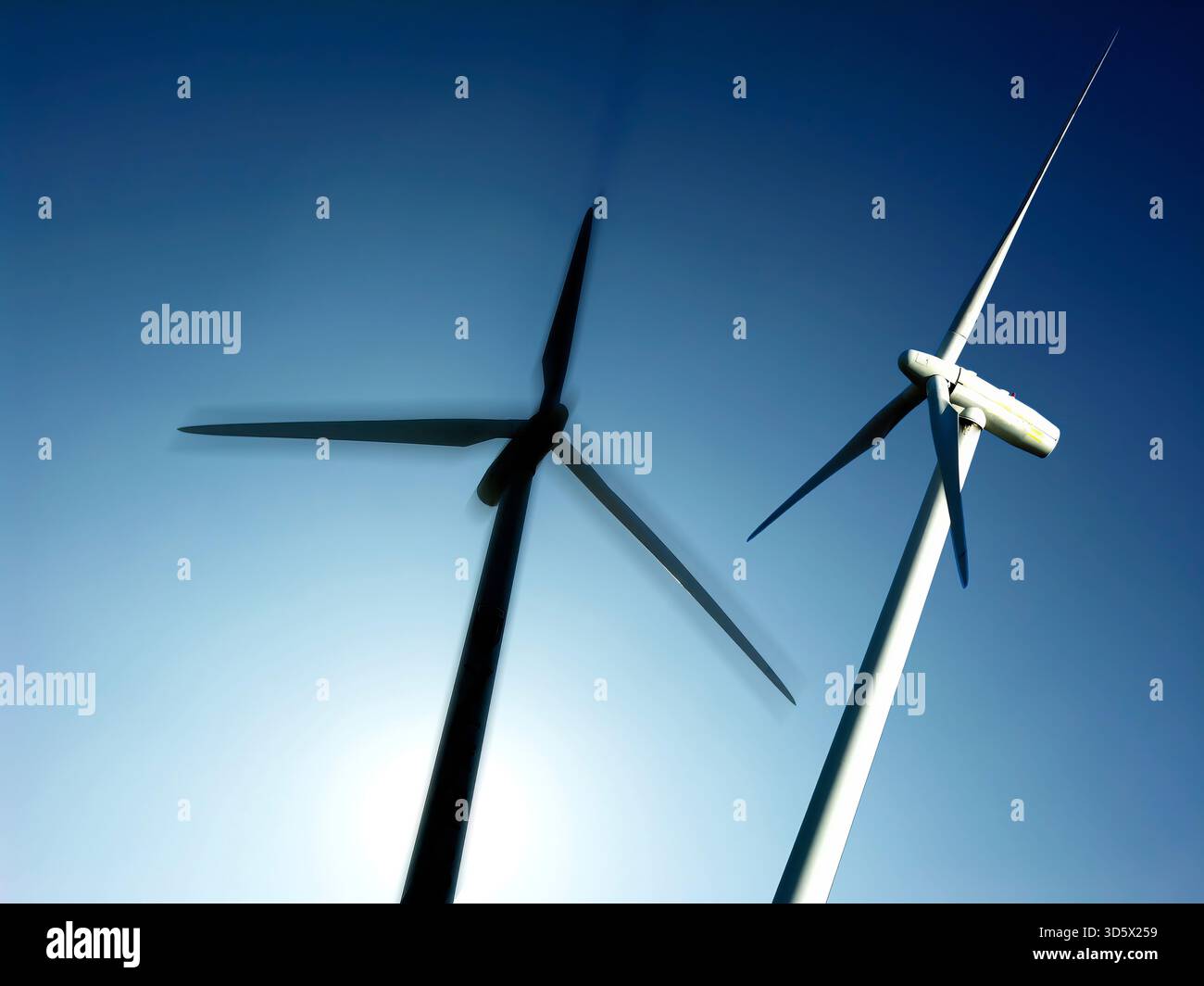 Wind generator produces clean electrical hi-res stock photography and ...