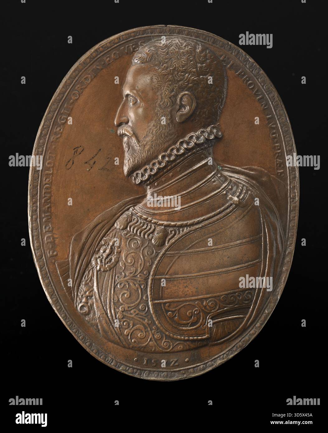 A 16th-century French portrait of François de Mandelot (1529–1588 ...