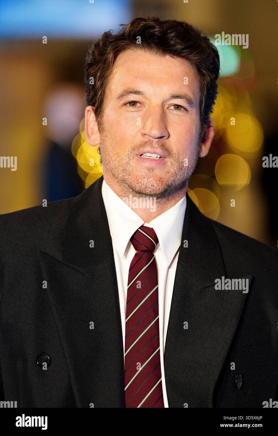 Miles Teller attends the Eternity UK premiere at the Cinema In The ...