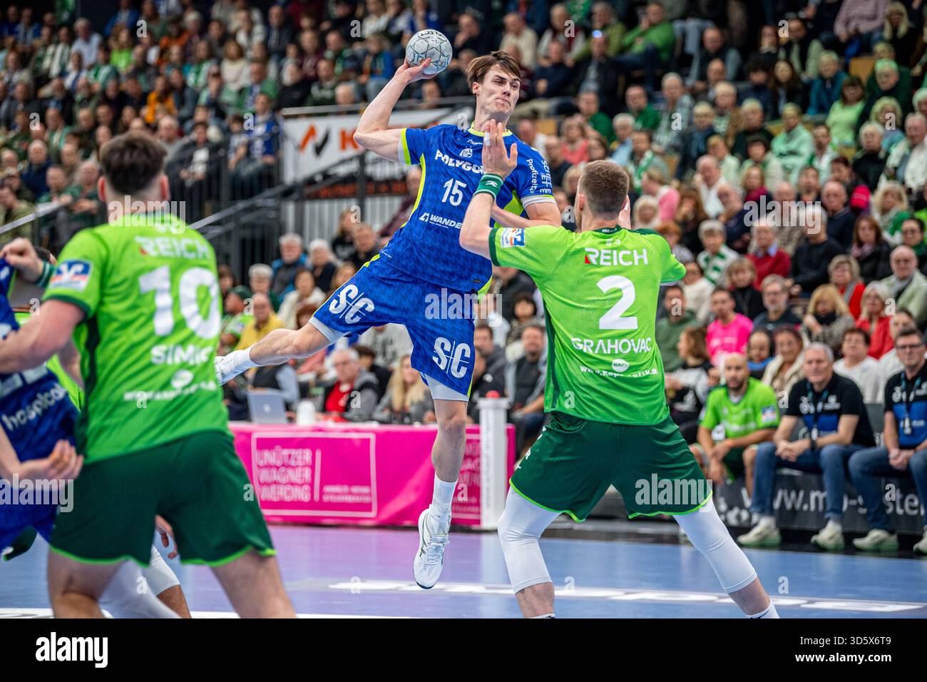 Miro Schluroff (VfL Gummersbach, 15), Nikola Grahovac (HSG Wetzlar, 2 ...