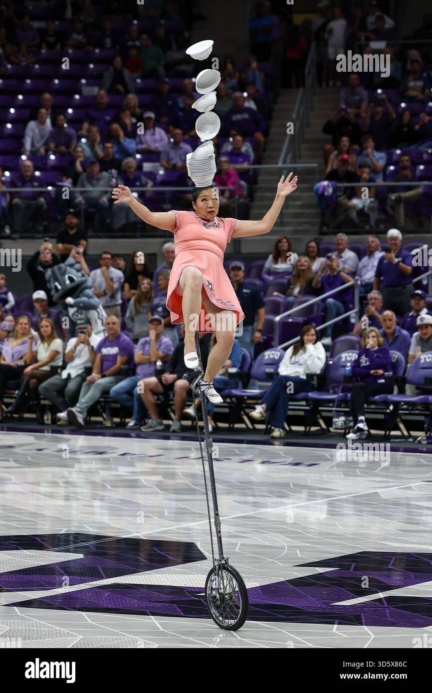FORT WORTH, TX - NOVEMBER 14: Red Panda performs during halftime during ...