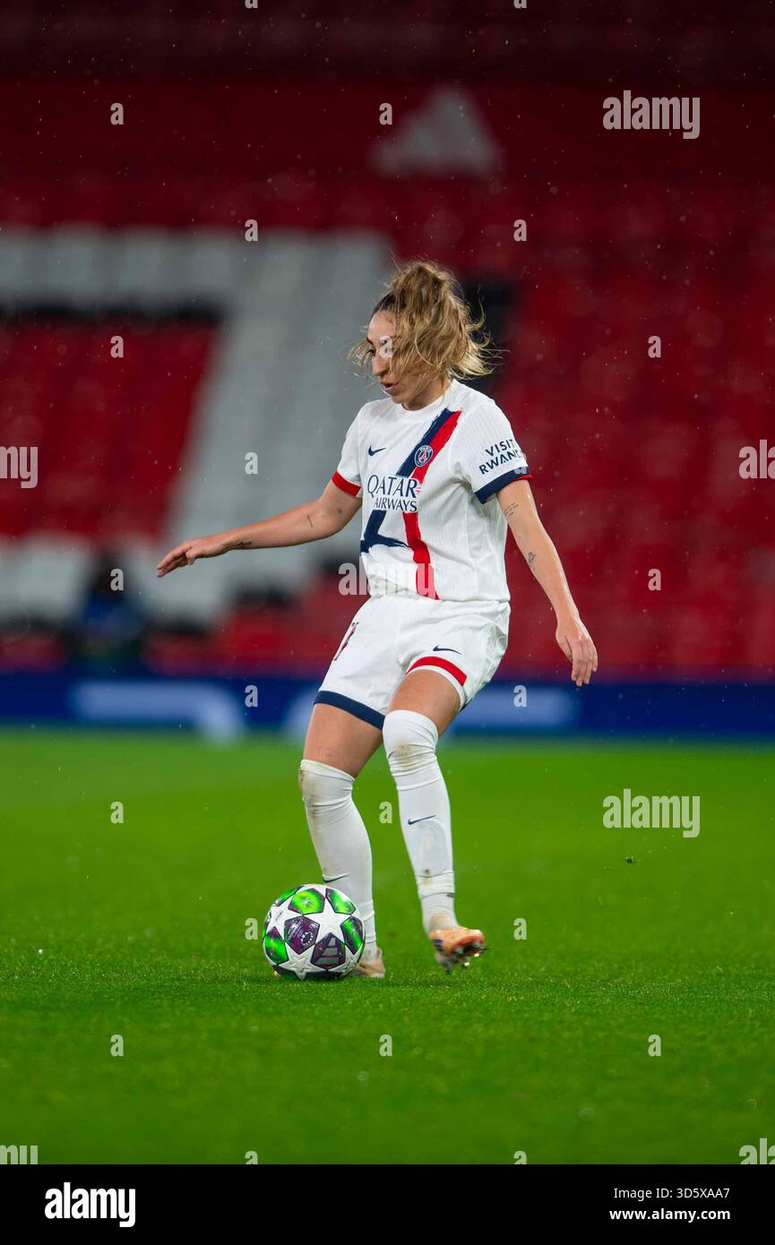 Old Trafford olga Carmona (77 PSG)controls the ball during UWCL ...