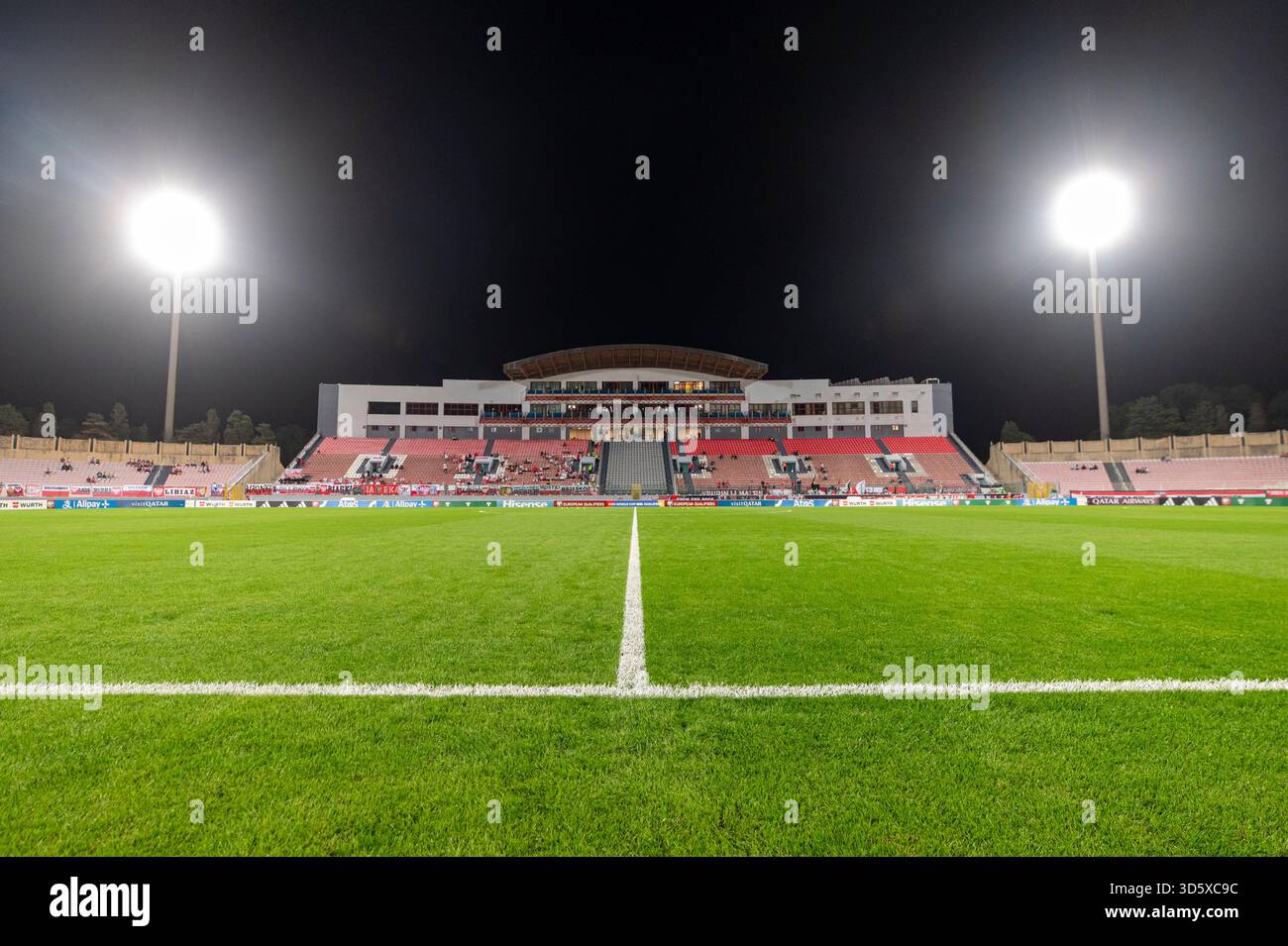 A general view of Ta' Qali National Stadium prior the FIFA World Cup ...