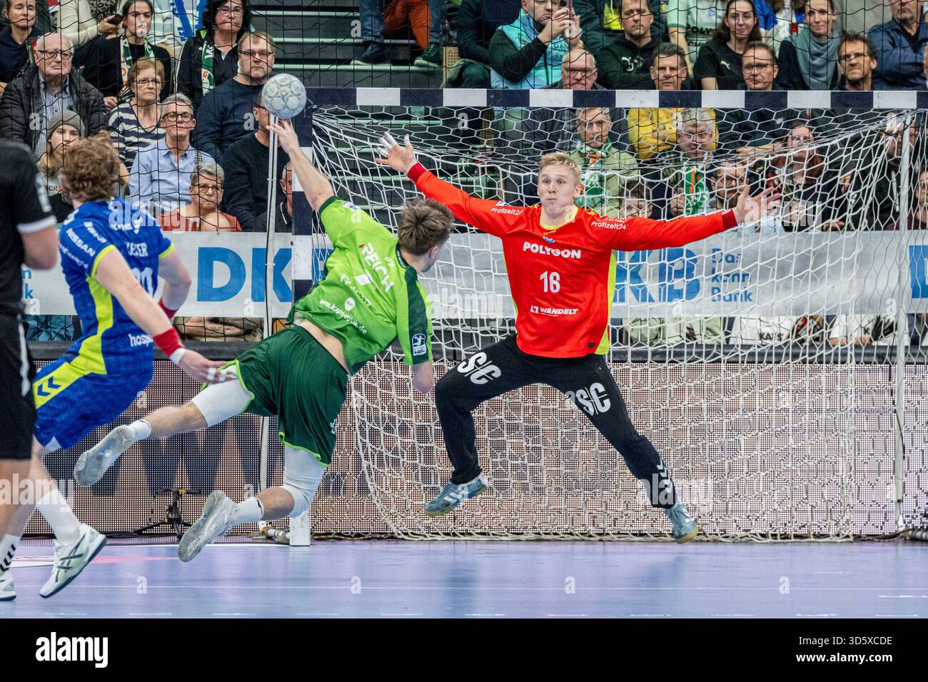Bertram Obling (VfL Gummersbach, 16), Niklas Theiß (HSG Wetzlar, 9 ...