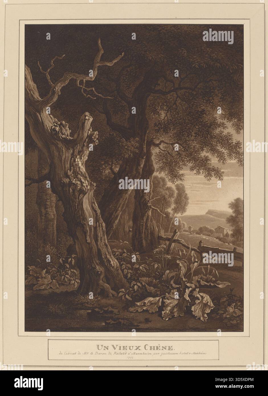 This 1792 painting by Wilhelm von Kobell, after Jan Wijnants, shows ...
