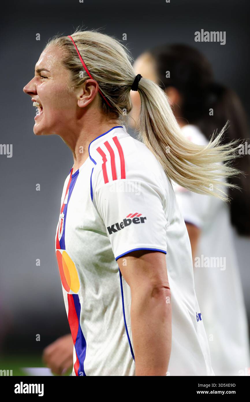 Lyon, France, November 11th 2025: During the UEFA Womens Champions ...