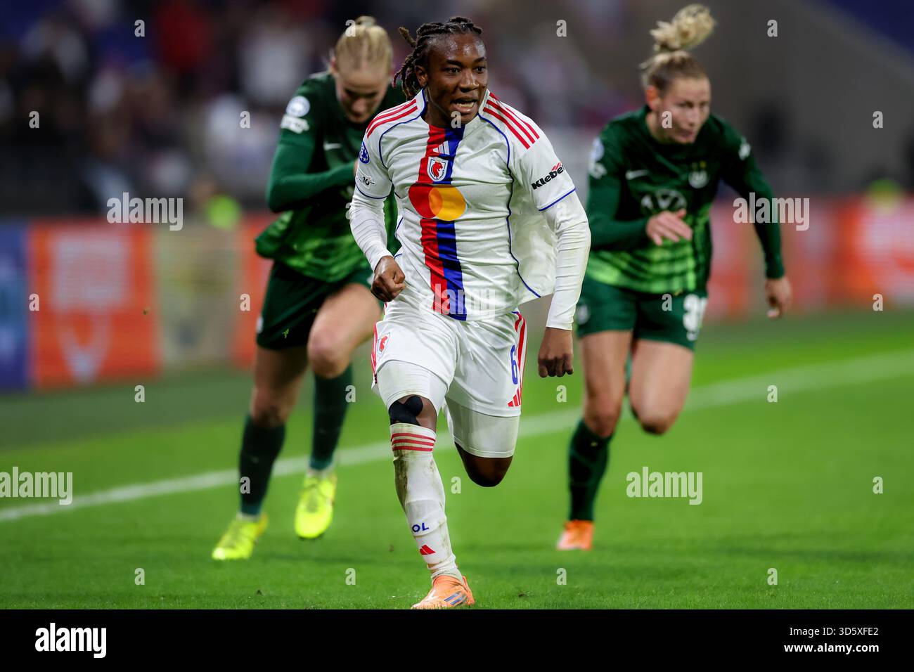 Lyon, France, November 11th 2025: During the UEFA Womens Champions ...