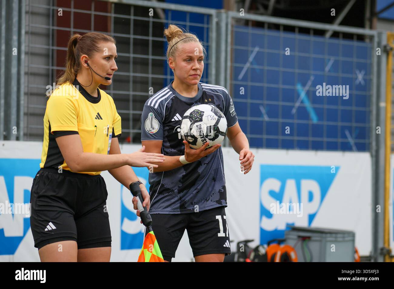 Sinsheim, Germany November 16, 2025: DFB Cup Women - Round of 16 - 2025 ...