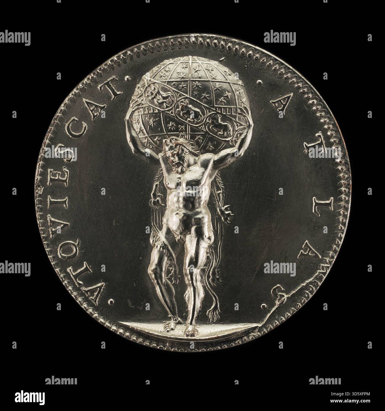 This reverse of a 1557 medal by Gianpaolo Poggini depicts Hercules ...