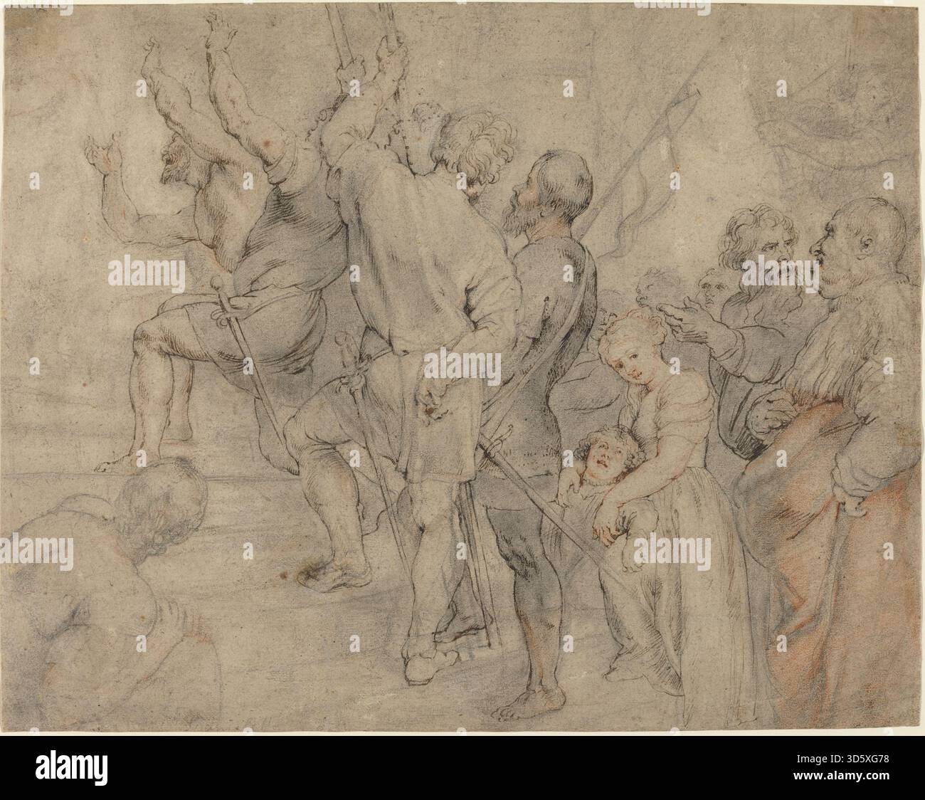 This work by Rubens over an anonymous Italian after Titian depicts part ...