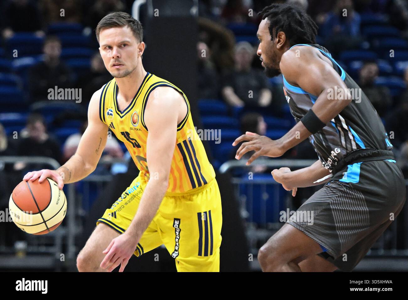 Martin Hermannsson (ALBA Berlin, #15) GER, Alba Berlin against Science ...