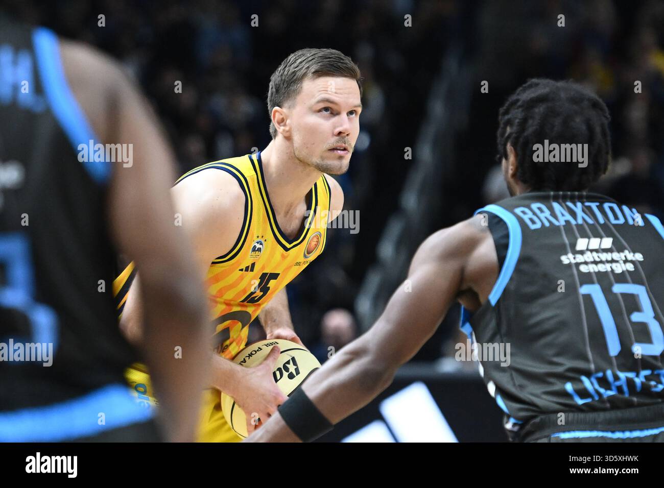 Martin Hermannsson (ALBA Berlin, #15) GER, Alba Berlin against Science ...