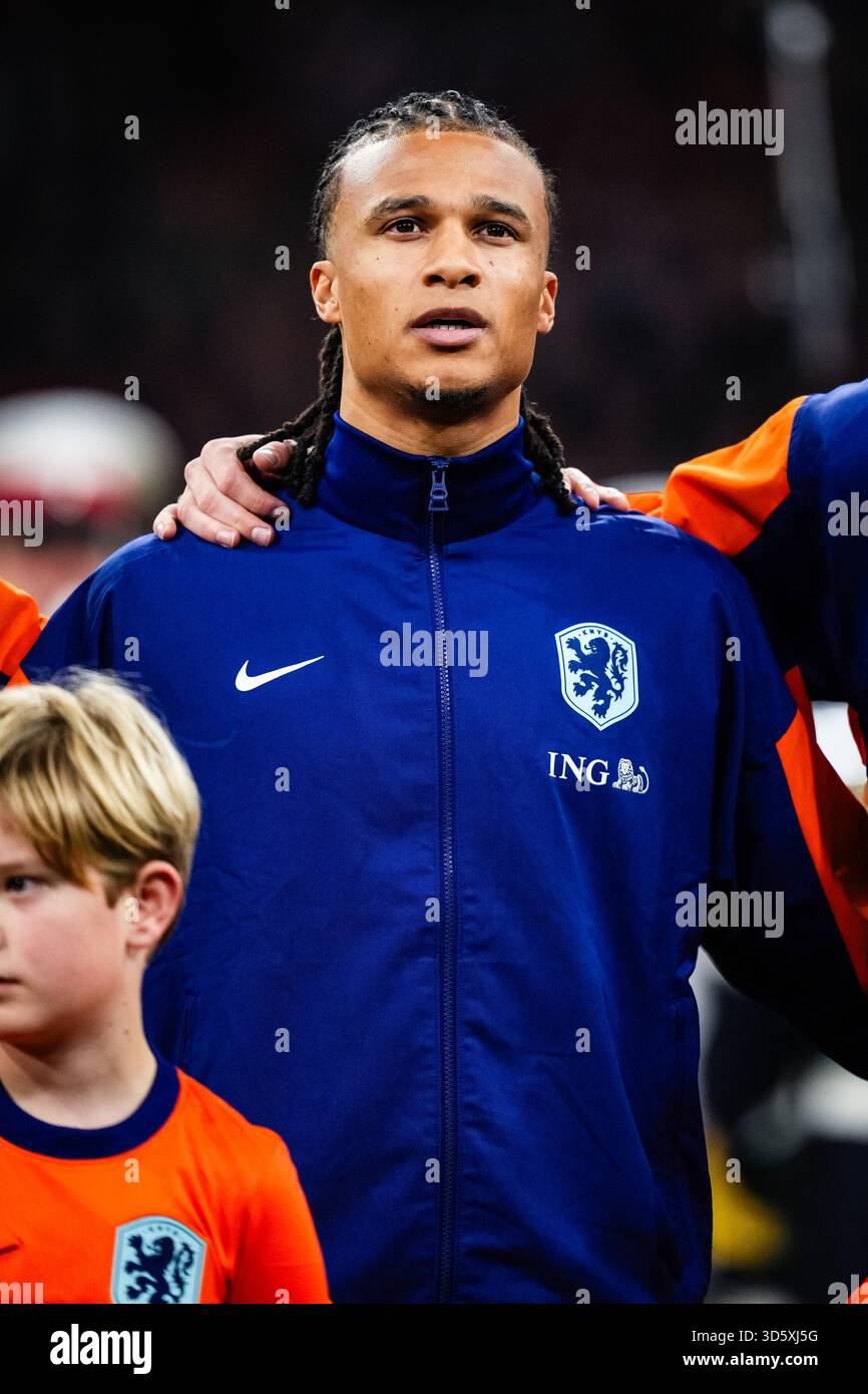 Amsterdam - Nathan Ake of The Netherlands during the qualification ...