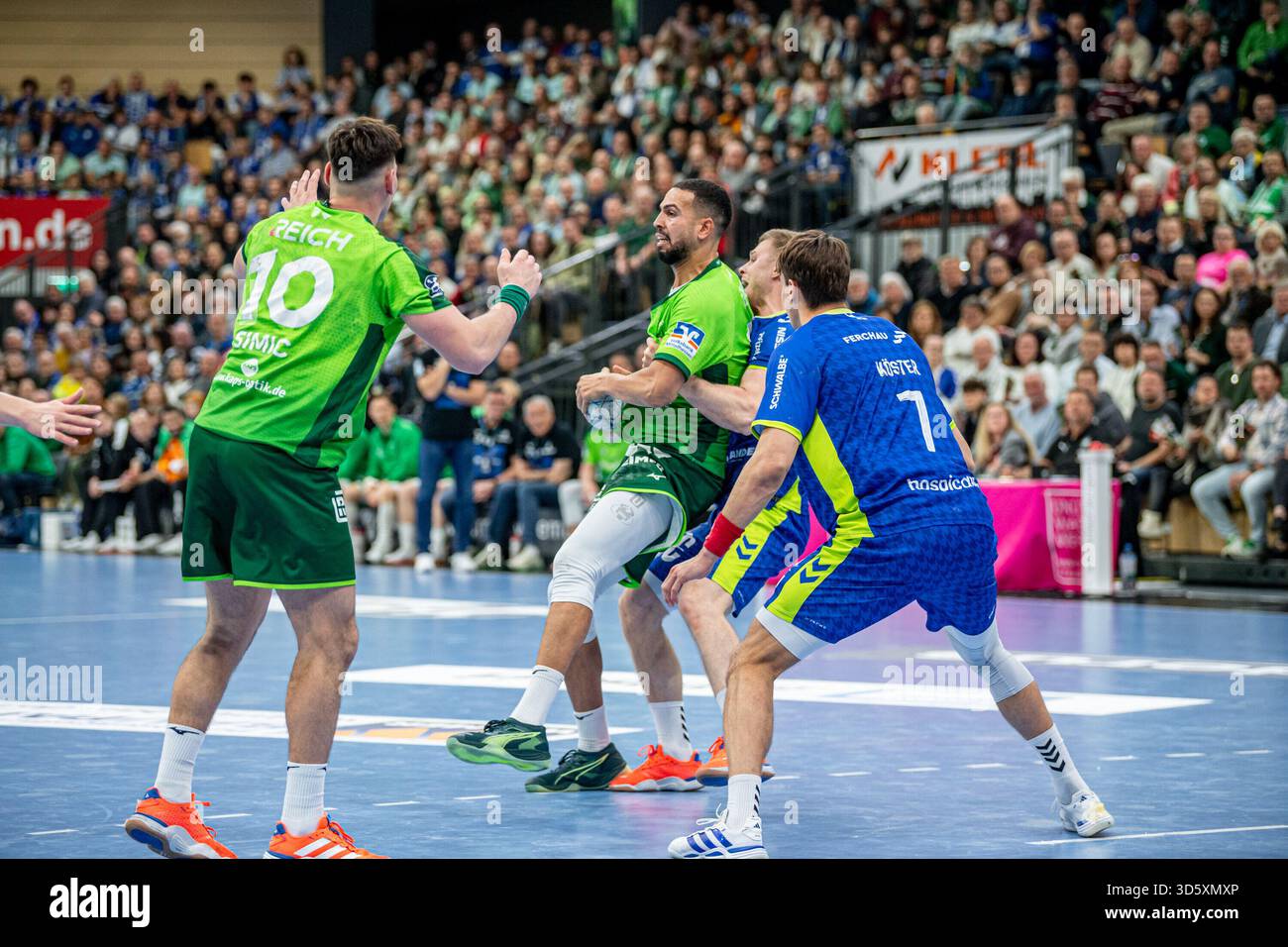 Philipp Ahouansou (HSG Wetzlar, 19), Josip Simic (HSG Wetzlar, 10 ...
