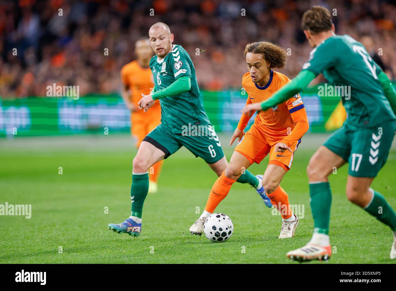 Xavi Simons of the Netherlands during the FIFA World Cup 2026 qualifier ...