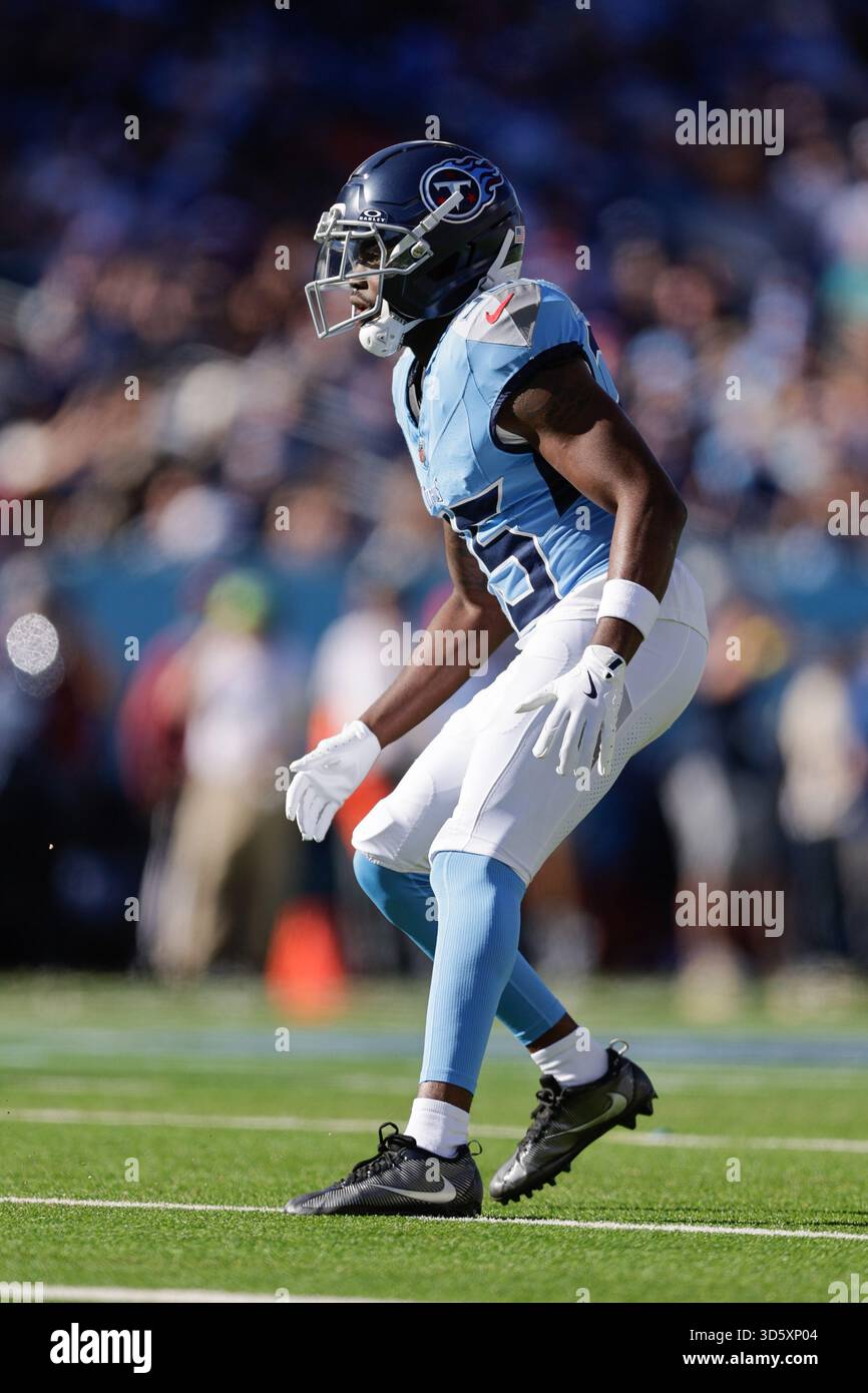 Tennessee Titans cornerback Samuel Womack III (35) defends during the ...