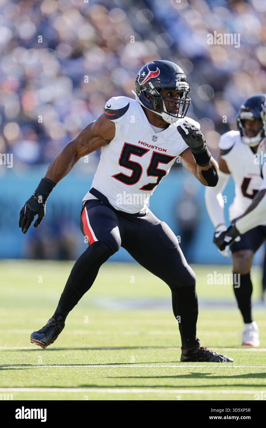Houston Texans defensive end Danielle Hunter (55) defends during the ...