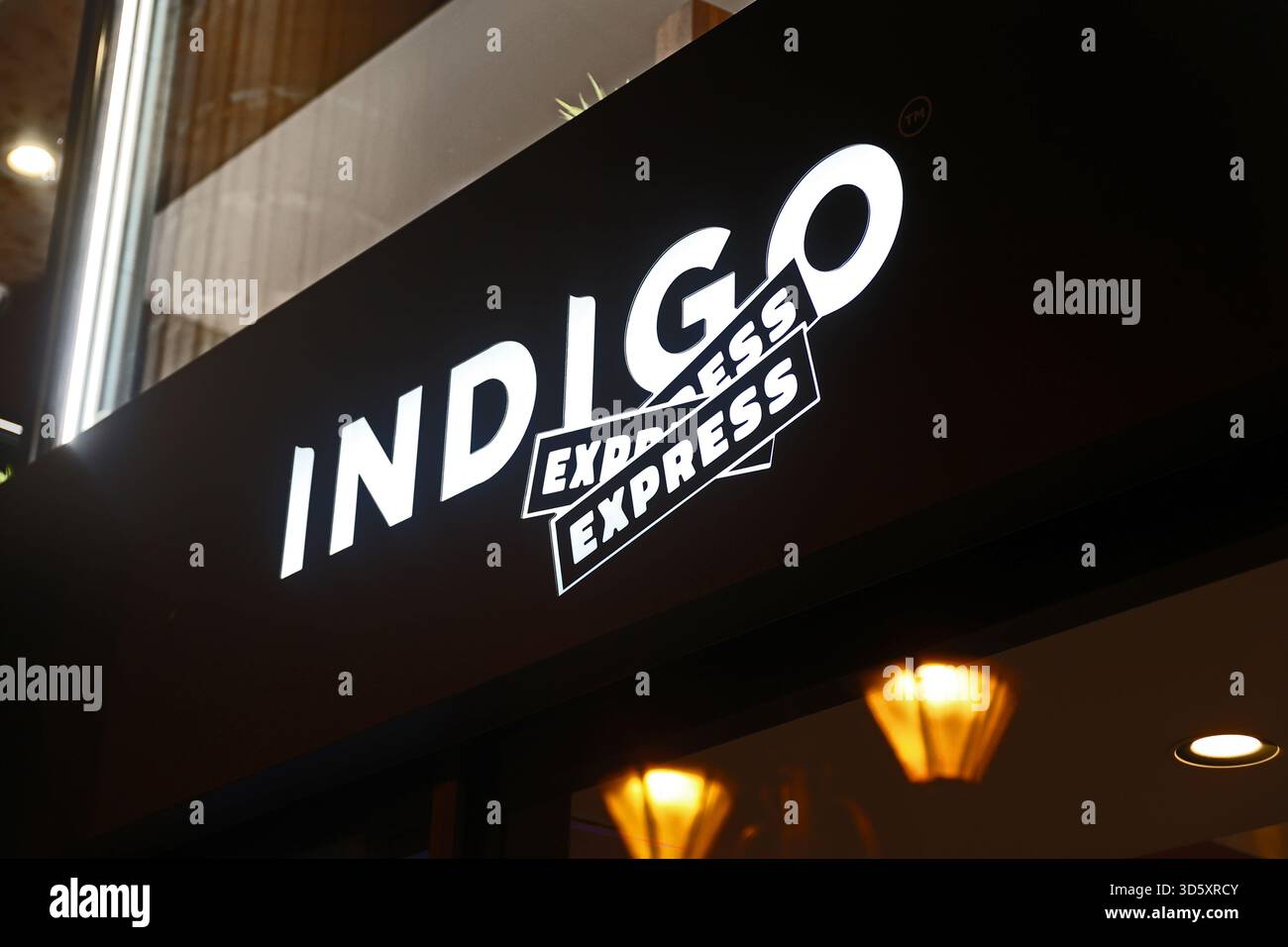 Logo and sign of Hungarian-based Indian street food chain and ...
