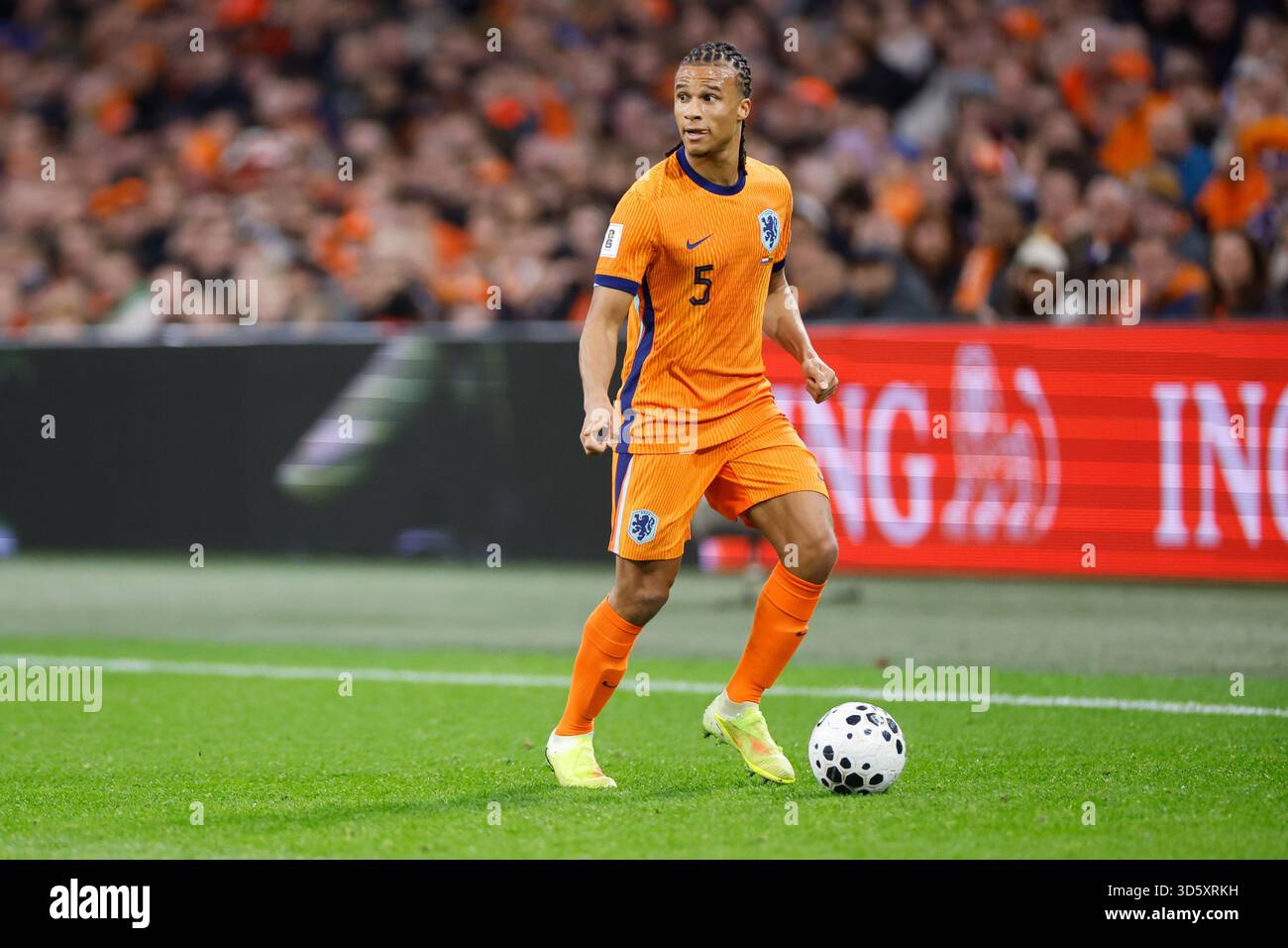 Nathan Ake of the Netherlands during the FIFA World Cup 2026 qualifier ...