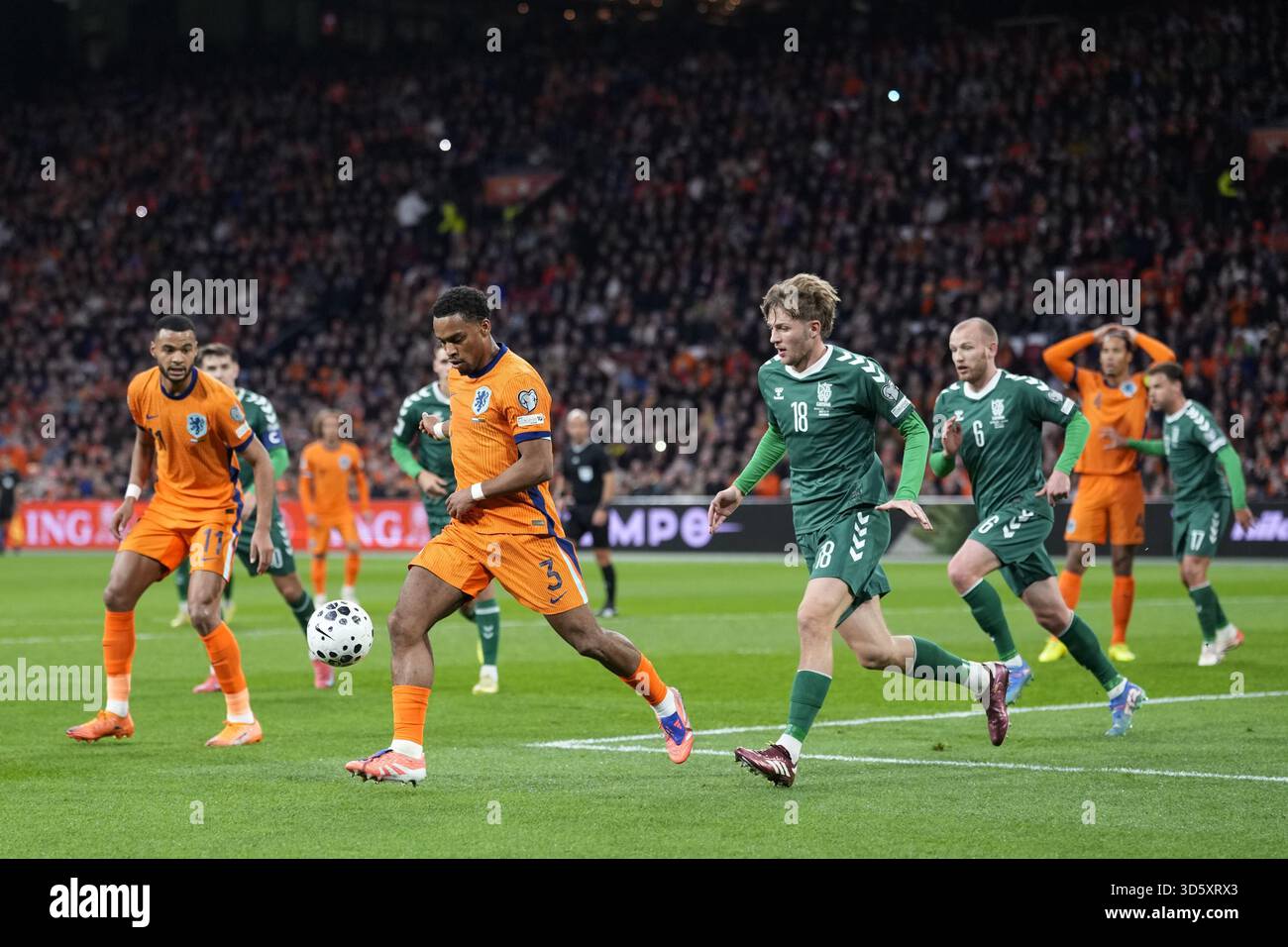 AMSTERDAM, 17-11-2025, Johan Cruijff ArenA , season 2025 / 2026 , FIFA ...