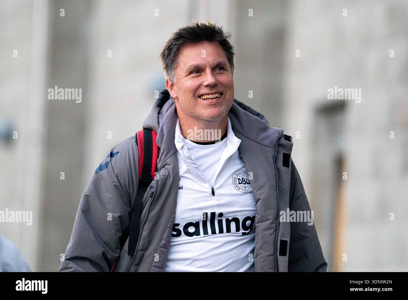 Baden, Switzerland, November 15th 2025 Denmark staff arrival during the ...
