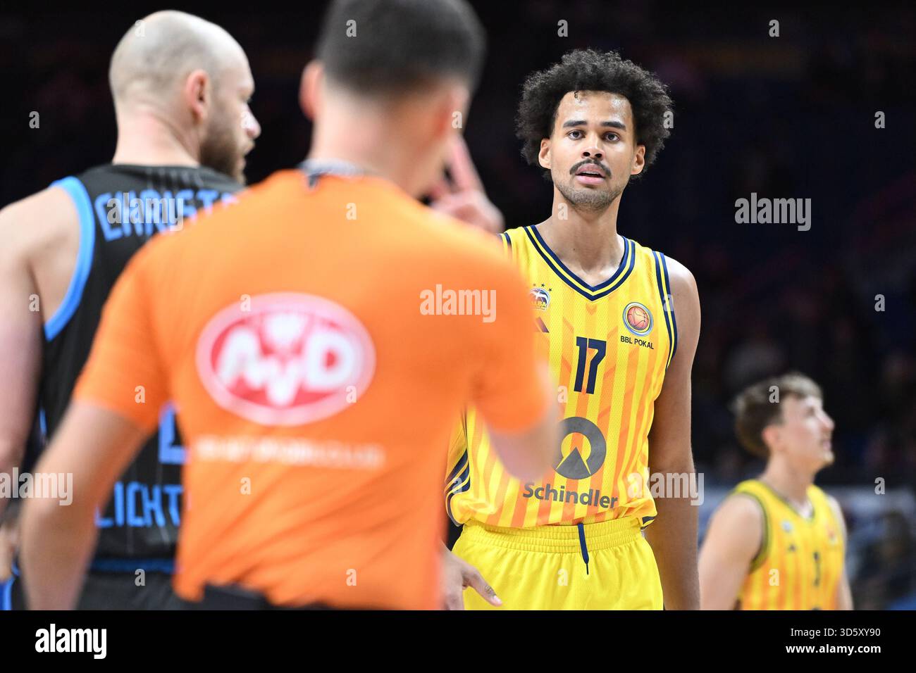 Norris Agbakoko (ALBA Berlin, #17) GER, Alba Berlin against Science ...