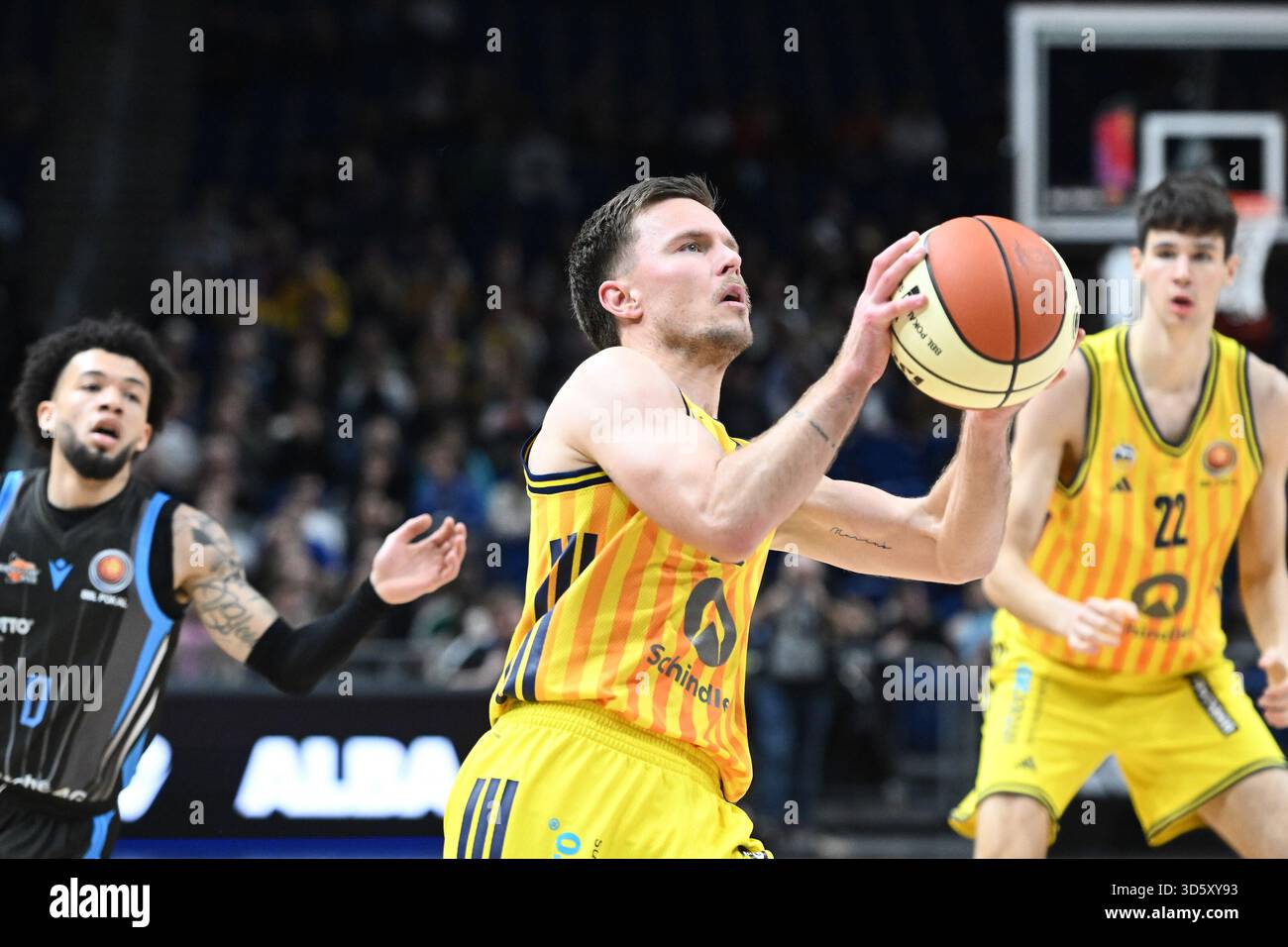 Martin Hermannsson (ALBA Berlin, #15) GER, Alba Berlin against Science ...